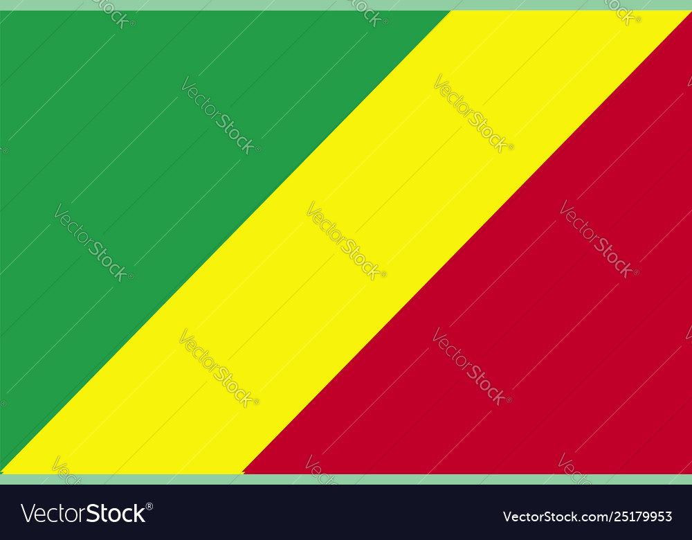Flag rectangular shape Royalty Free Vector Image