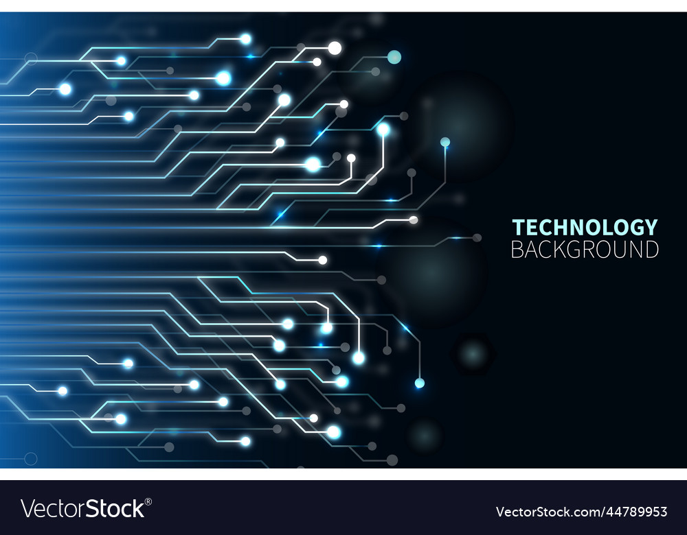 Technological background design Royalty Free Vector Image