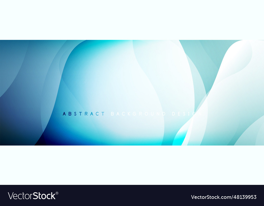Trendy simple fluid color gradient abstract Vector Image