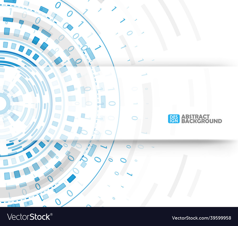Abstract technology circles Royalty Free Vector Image Abstract technology circles Royalty Free Vector Image