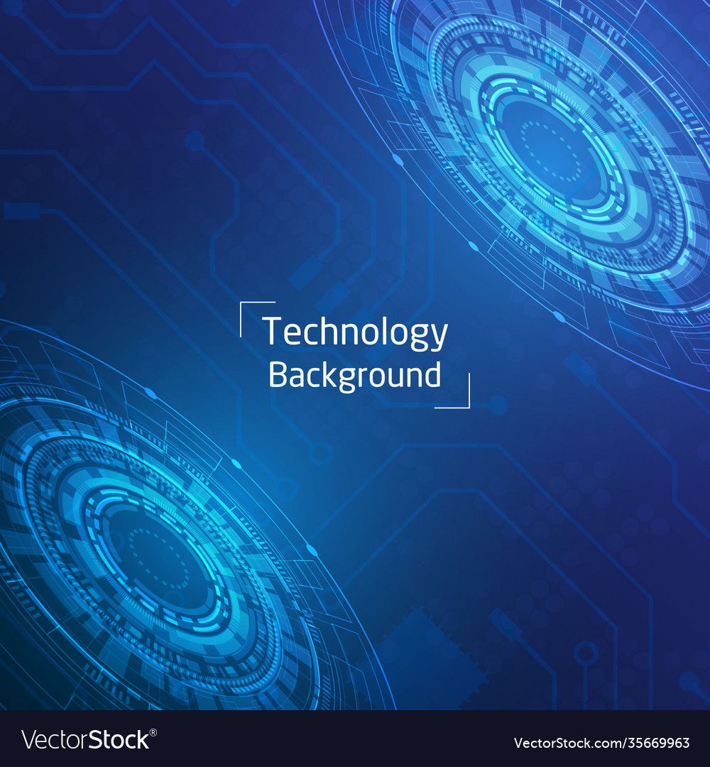 Circuit technology background Royalty Free Vector Image