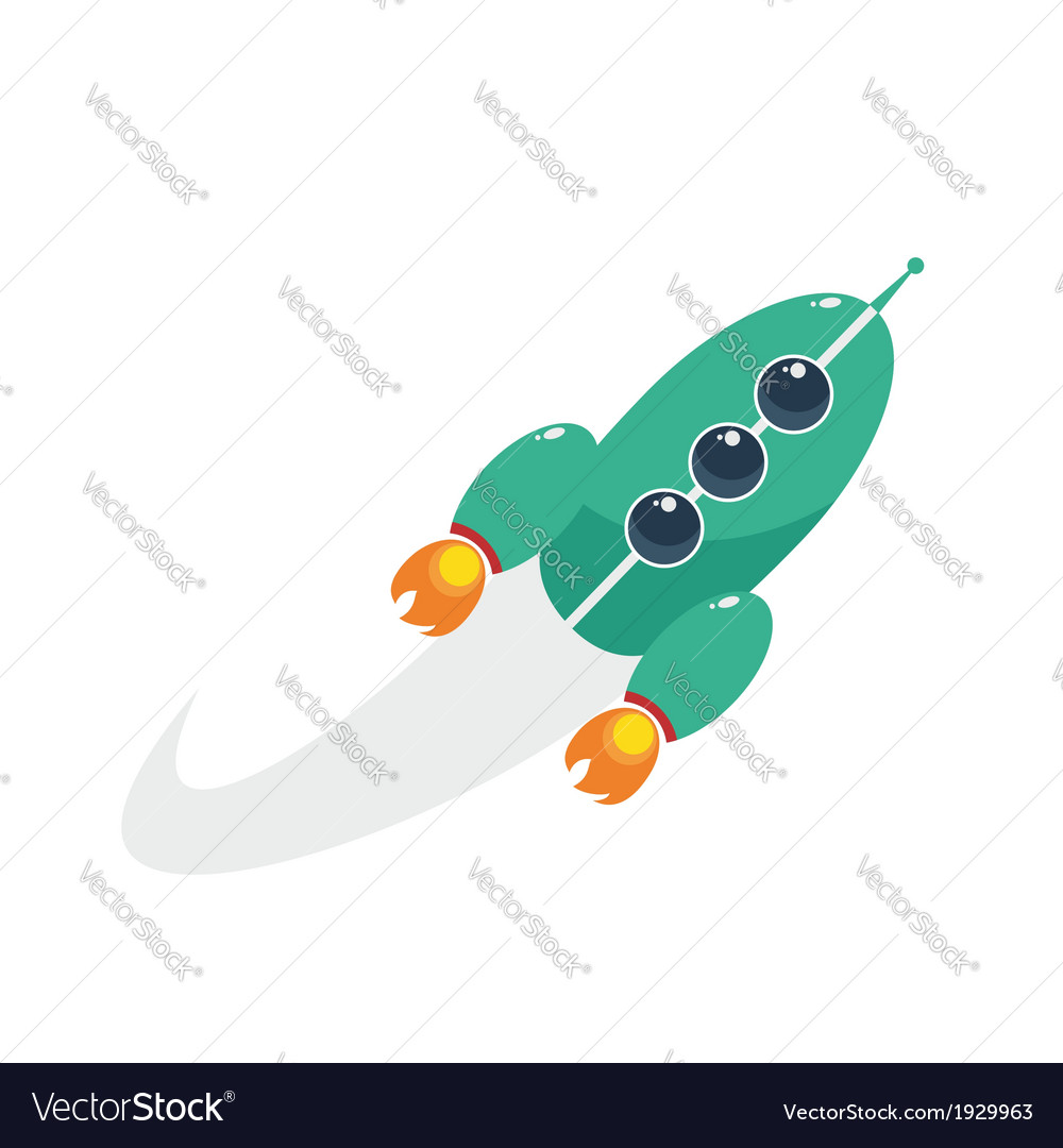 Rocket Royalty Free Vector Image - VectorStock