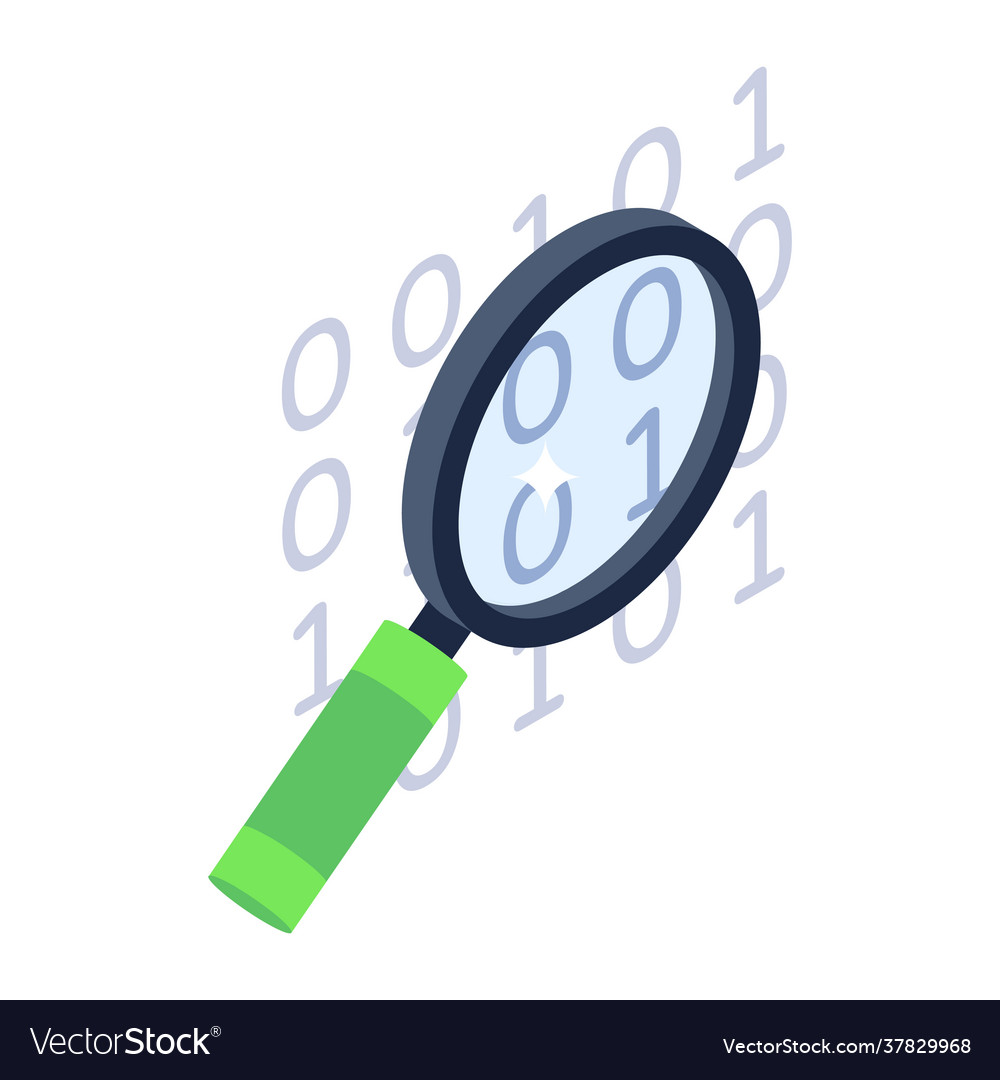Search code Royalty Free Vector Image - VectorStock