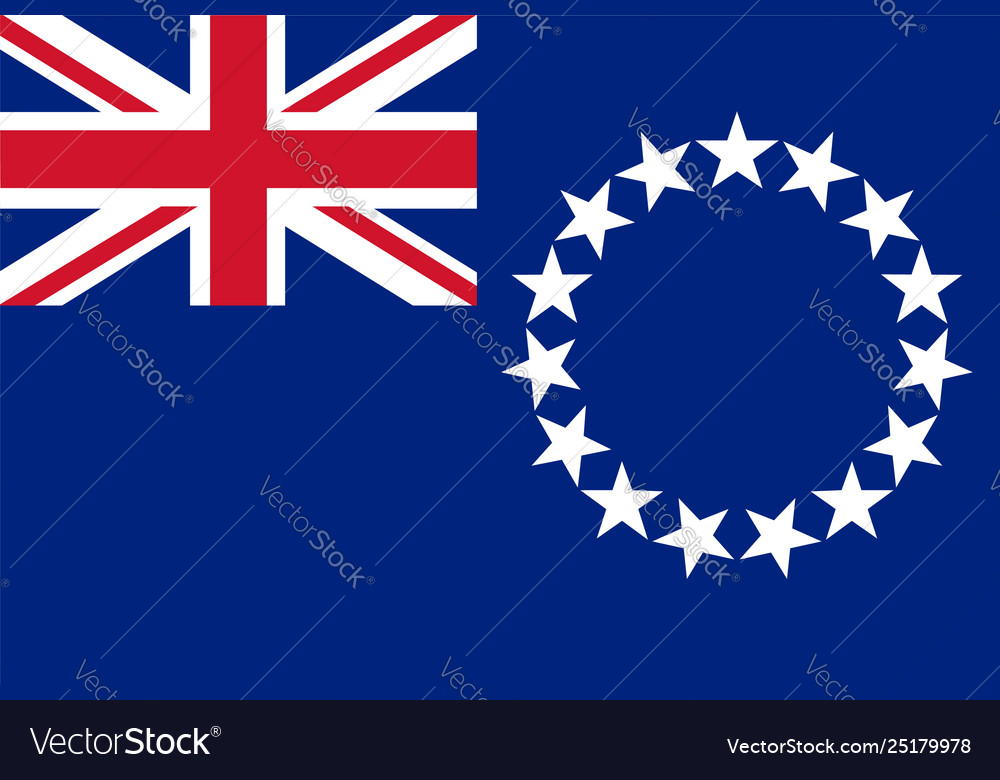 Flag rectangular shape Royalty Free Vector Image
