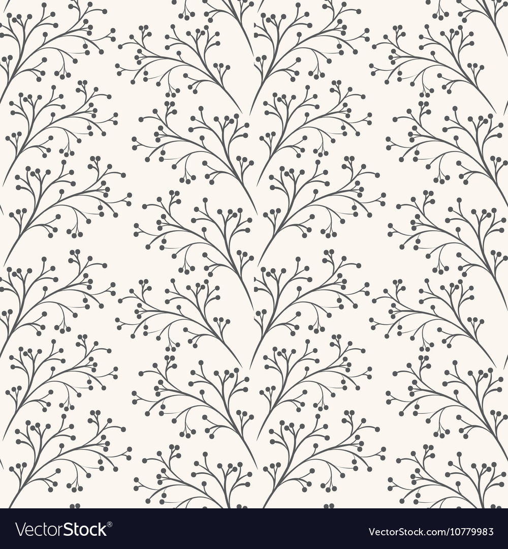 Floral seamless pattern Royalty Free Vector Image