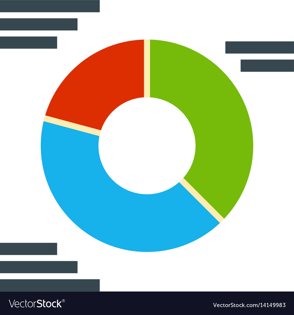 Marked chart Royalty Free Vector Image - VectorStock