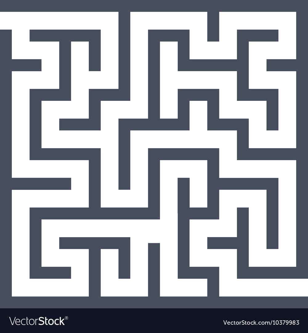 Maze Royalty Free Vector Image - VectorStock
