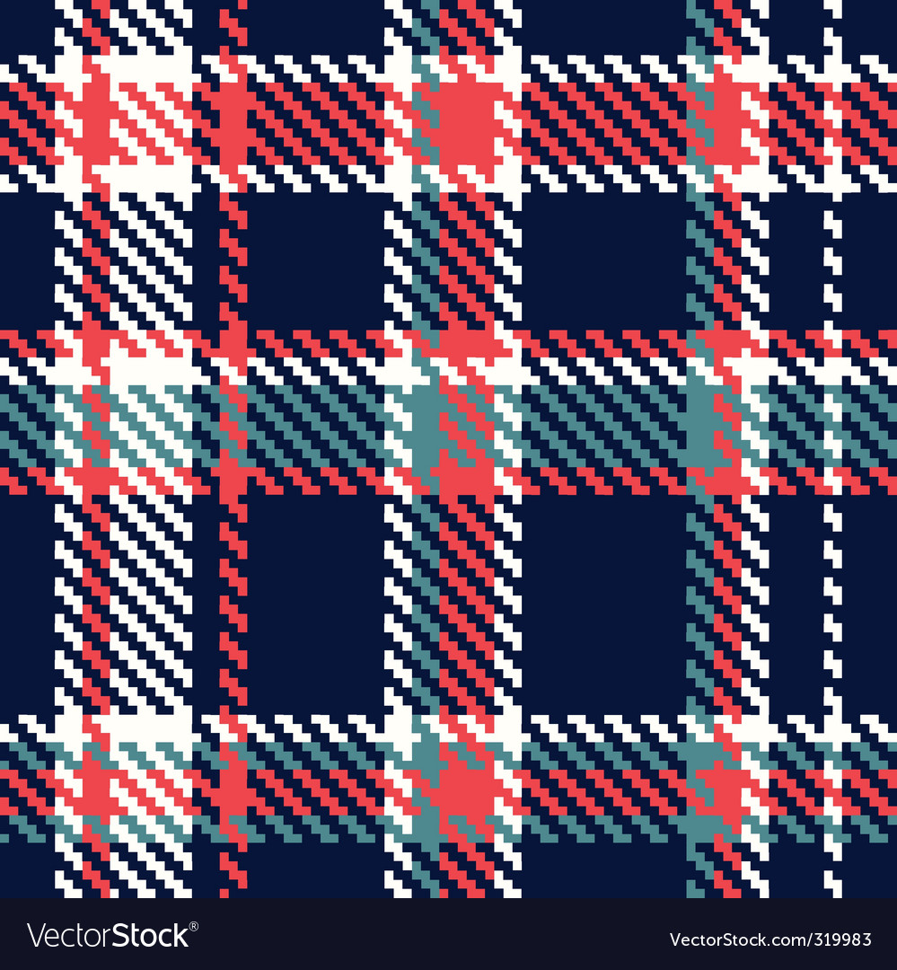 Seamless checkered vector pattern Royalty Free Vector Image