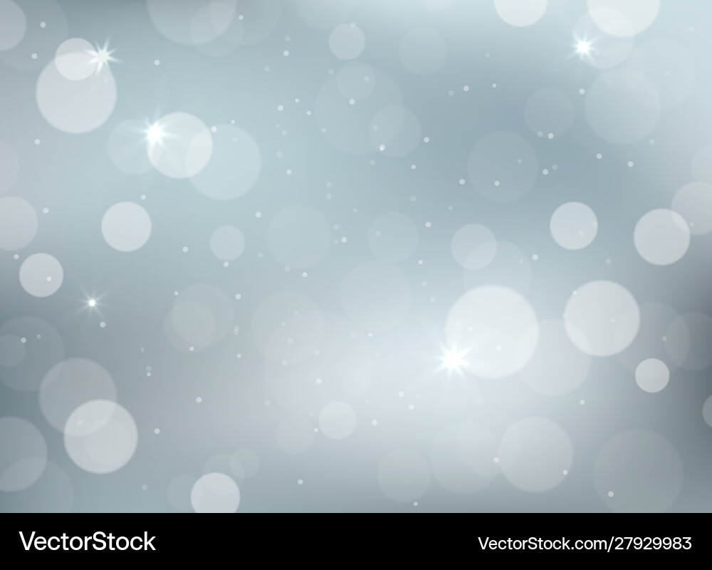 Winter weather background with snowflakes Vector Image