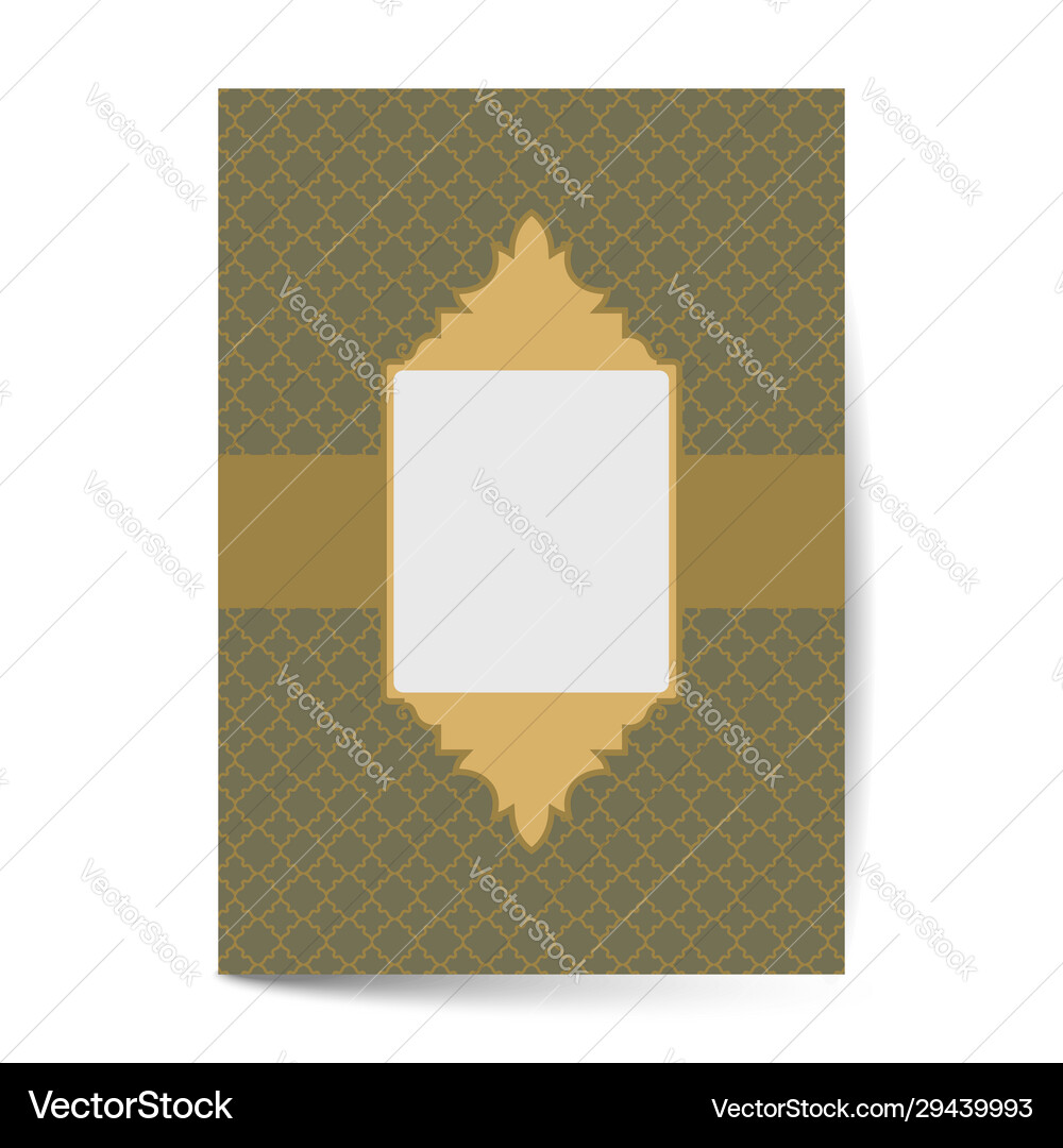 Luxury ornaments and decorations cover pages Vector Image