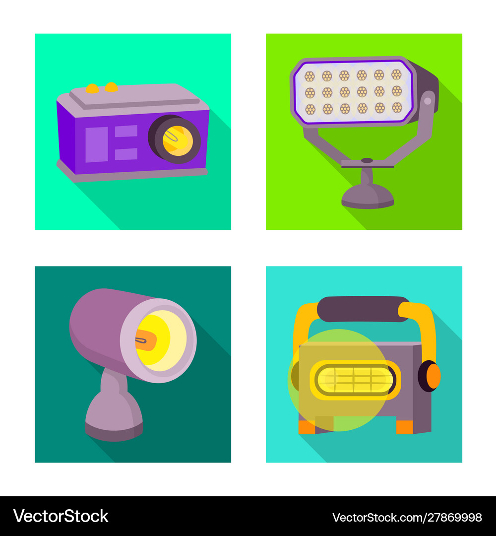 Design light and theater sign Royalty Free Vector Image