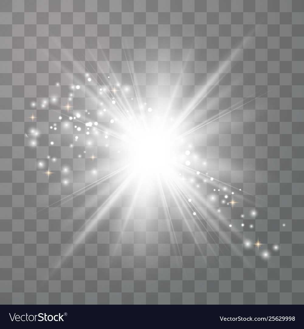 Glow light effect Royalty Free Vector Image - VectorStock
