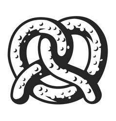 Pretzel Royalty Free Vector Image - VectorStock