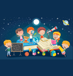 Children education Royalty Free Vector Image - VectorStock