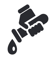Mixing liquid icon Royalty Free Vector Image - VectorStock