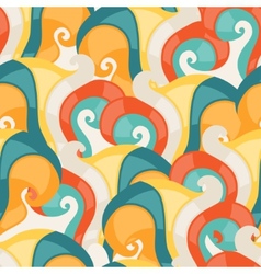 Color seamless swirl multicolor background pastel Vector Image