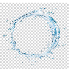 Wine splash circle bubble Royalty Free Vector Image