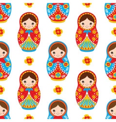 Russian matryoshka Royalty Free Vector Image - VectorStock