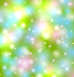 Holiday green background with sparkles Royalty Free Vector