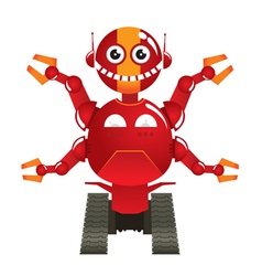 Robot characters Royalty Free Vector Image - VectorStock