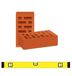 Brick and cement block Royalty Free Vector Image