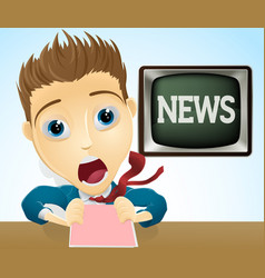 Newscaster pretty beautiful woman reports breaking Newscaster pretty beautiful woman reports breaking