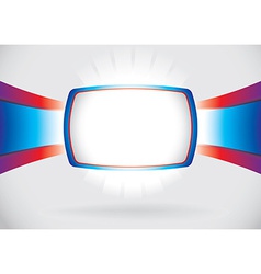 Neon screen Royalty Free Vector Image - VectorStock