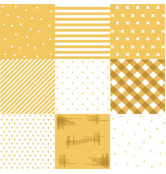 Seamless pattern with baby girl items Royalty Free Vector