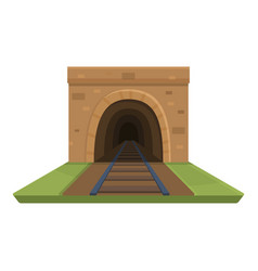 Tunnel icon cartoon style Royalty Free Vector Image