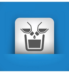 Mixing liquid icon Royalty Free Vector Image - VectorStock