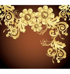 Classy floral Royalty Free Vector Image - VectorStock