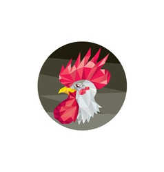 Make origami a chicken that is born from egg Vector Image