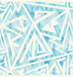 Ice color geometric seamless pattern Royalty Free Vector