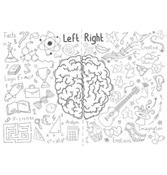 Knowledge one line drawing Royalty Free Vector Image