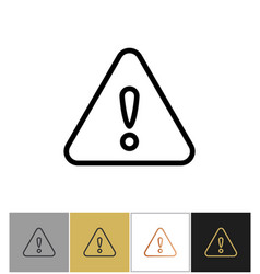 Warning hazard pictograms Royalty Free Vector Image