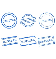Digital stamp Royalty Free Vector Image - VectorStock