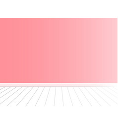 Empty pink room Royalty Free Vector Image - VectorStock