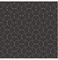 Seamless pattern concentric bold circles Vector Image