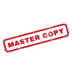 Master Copy Rubber Stamps Royalty Free Vector Image