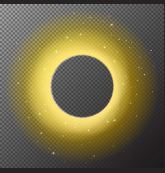 Spotlight on transparent background eps10 Vector Image