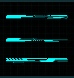 Futuristic user interface Royalty Free Vector Image