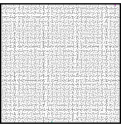 Simple maze Royalty Free Vector Image - VectorStock