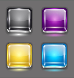 App buttons Royalty Free Vector Image - VectorStock