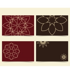 Vizit cards Royalty Free Vector Image - VectorStock