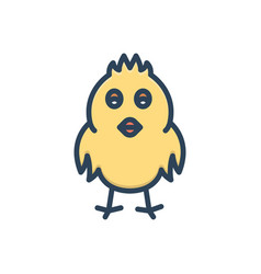 Two hatched chick Royalty Free Vector Image - VectorStock