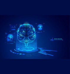 Brainscan2 Royalty Free Vector Image - VectorStock