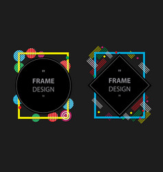Modern frame Royalty Free Vector Image - VectorStock