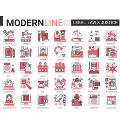 Court law justice cartoon Royalty Free Vector Image