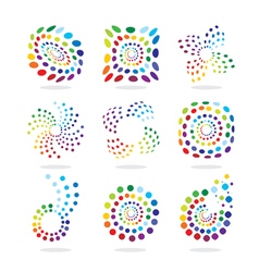 Business abstract icon Royalty Free Vector Image