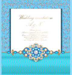 Vintage background frame with rose and gold Vector Image